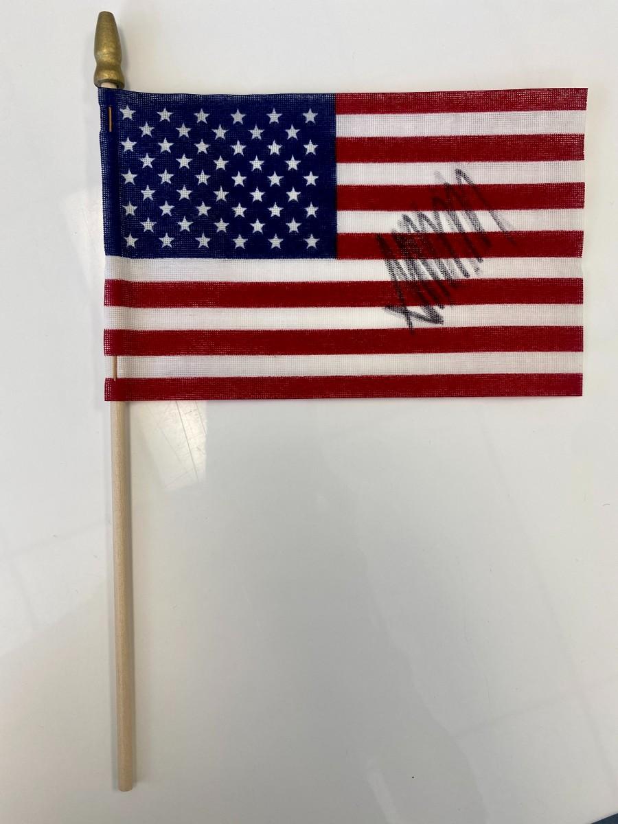 Donald Trump signed flag | EstateSales.org