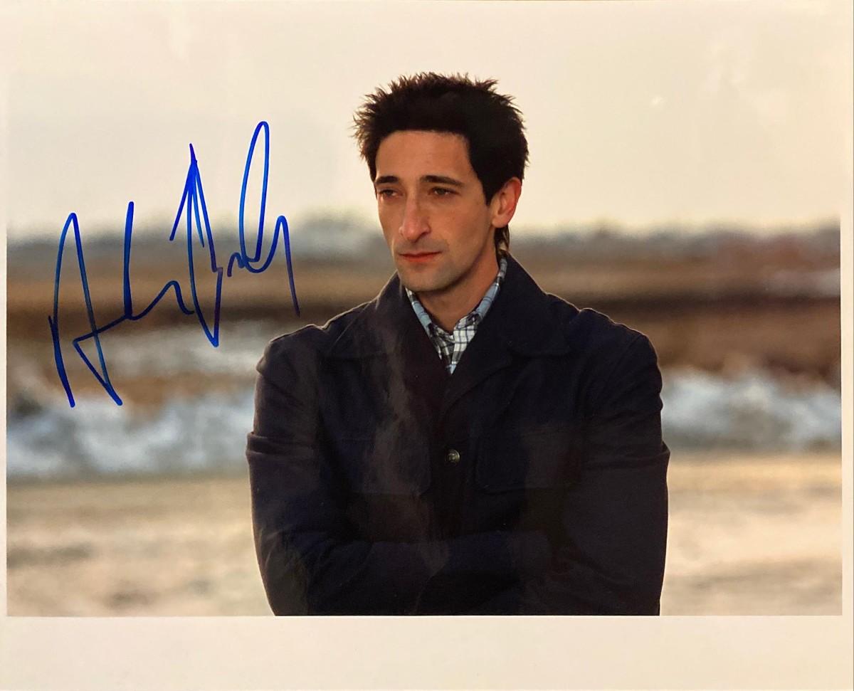 Adrien Brody signed photo | EstateSales.org