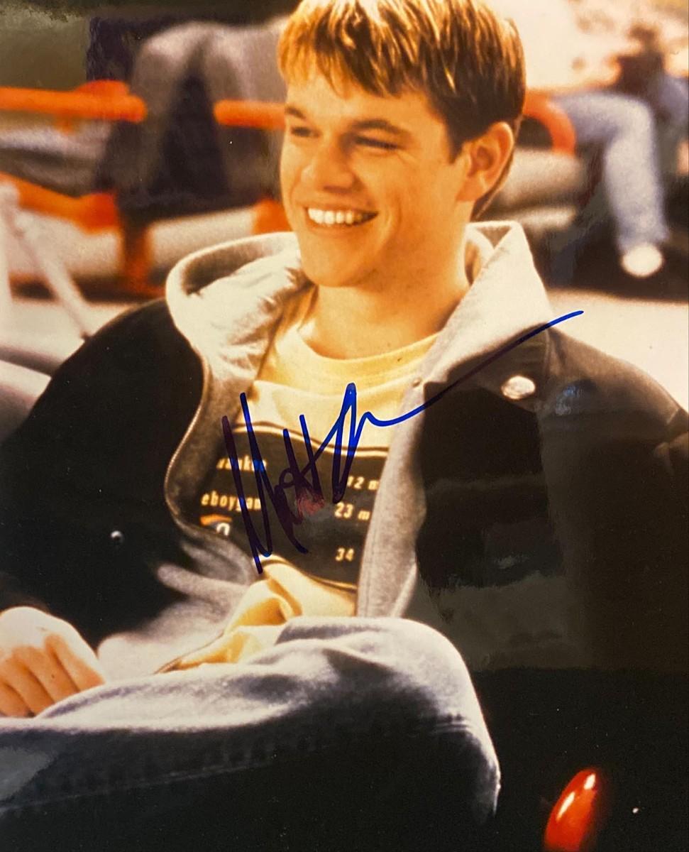 Dogma Matt Damon Signed Movie Photo | EstateSales.org