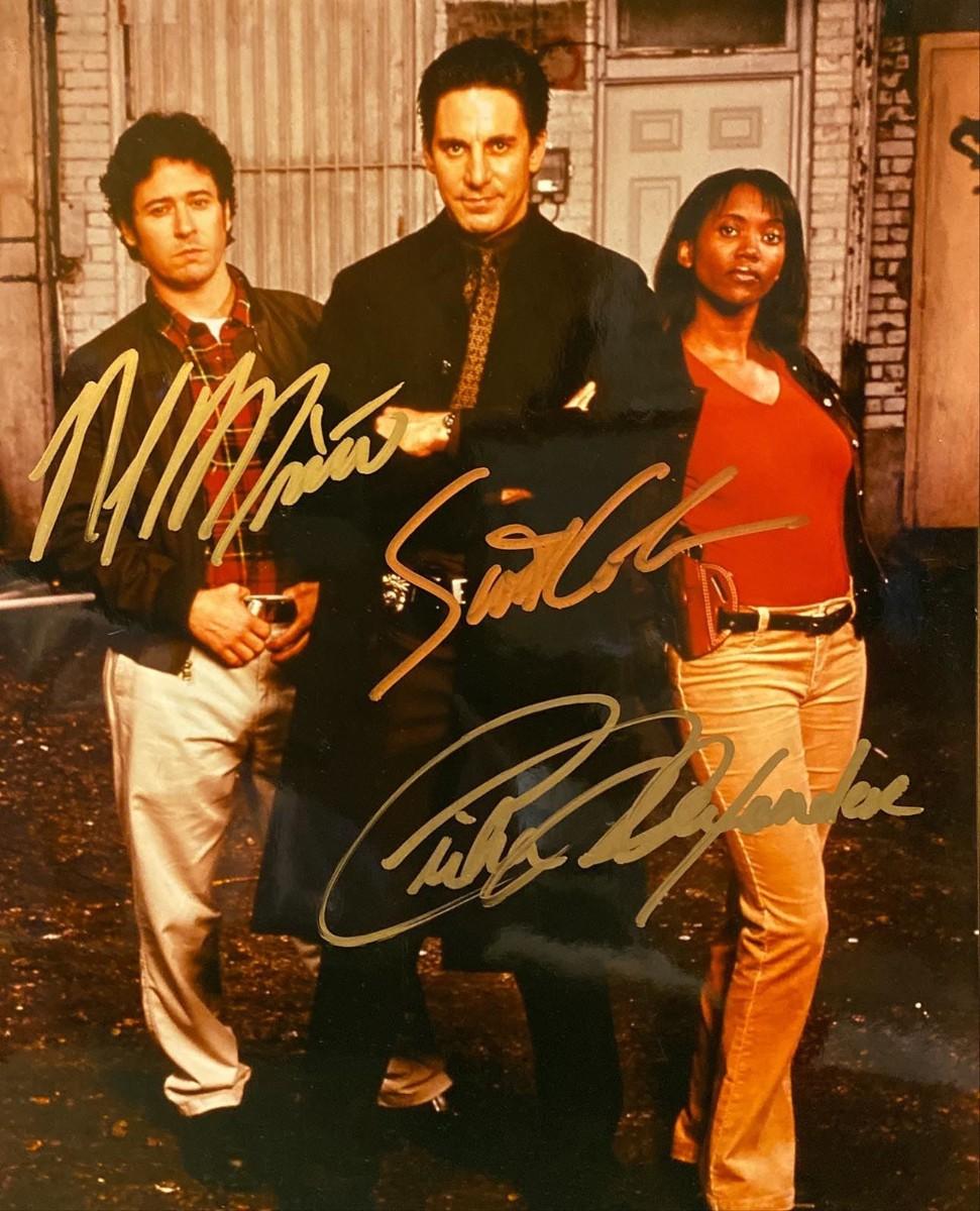 Street Time Scott Cohen, Rob Morrow, and Erika Alexander signed photo ...