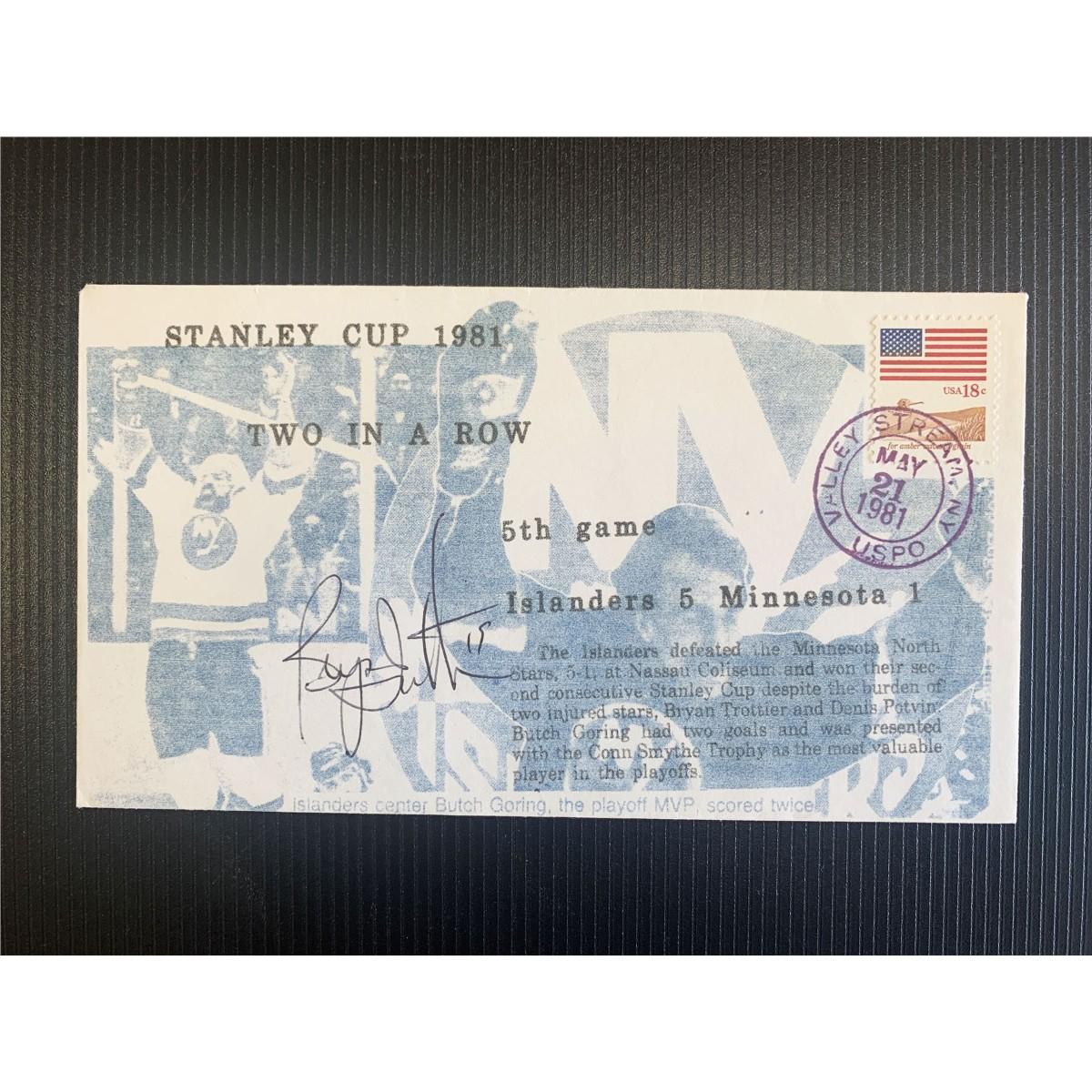 NHL Butch Goring signed first day cover | EstateSales.org