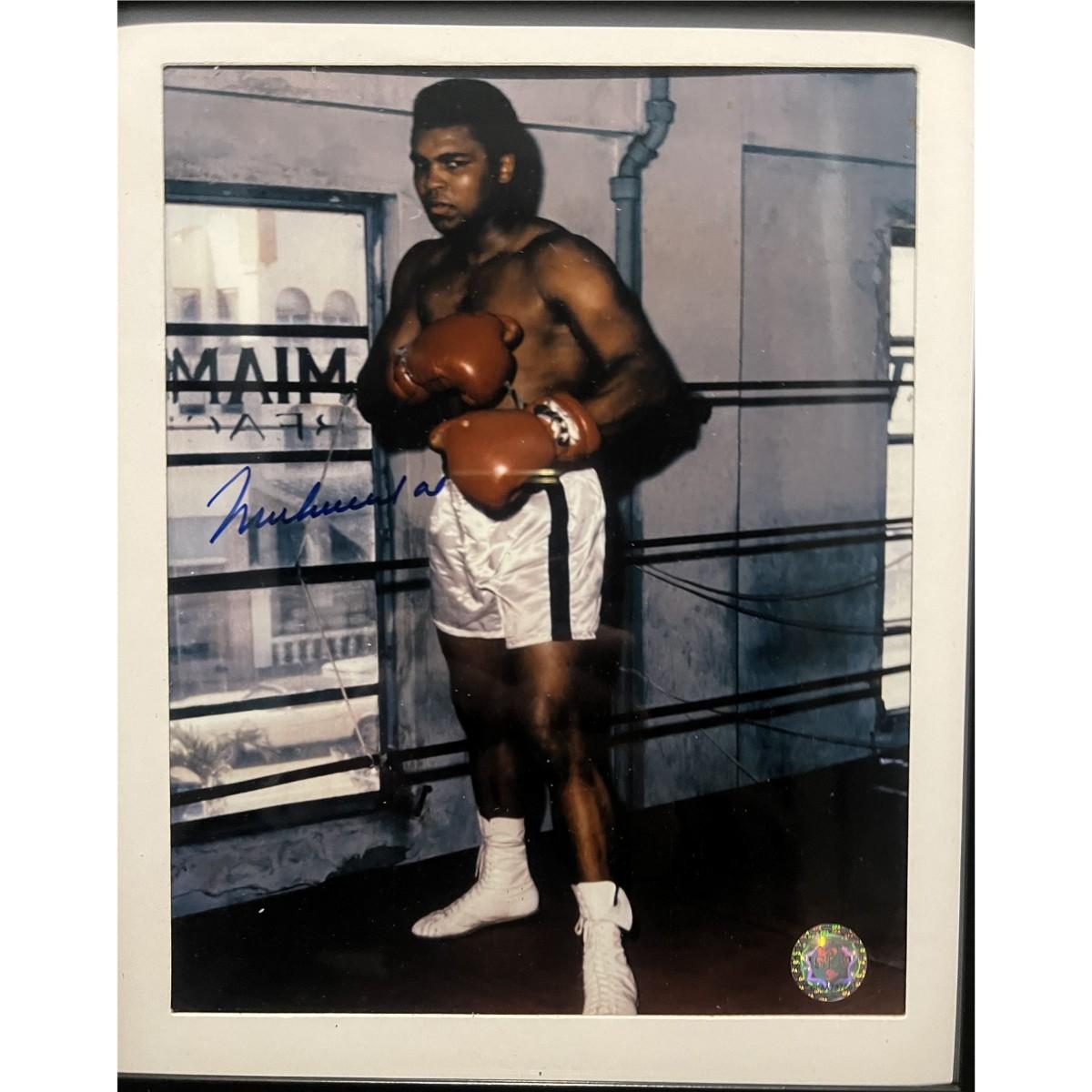 Muhammad Ali signed photo. GFA authenticated | EstateSales.org