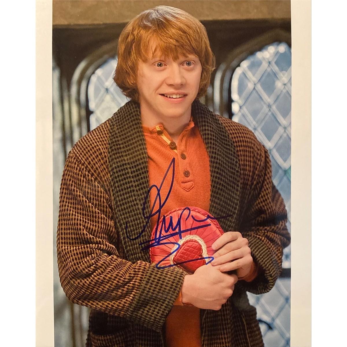 Rupert Grint signed Harry Potter photo | EstateSales.org