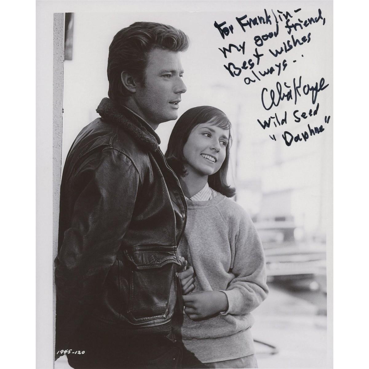 Wild Seed Celia Kaye signed movie photo | EstateSales.org