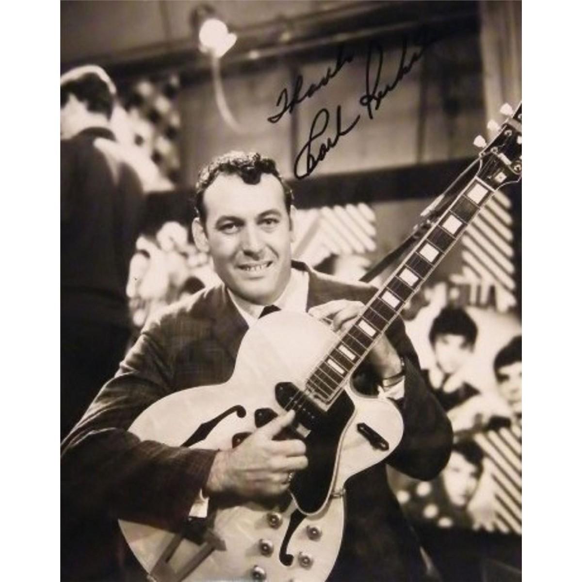 Carl Perkins signed promo photo | EstateSales.org
