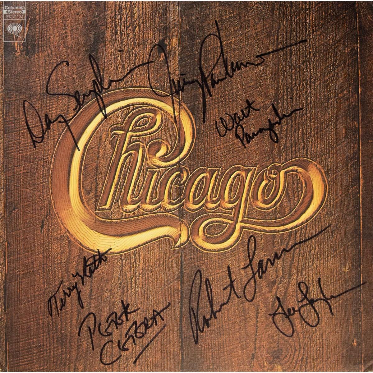 Chicago Chicago V signed album | EstateSales.org