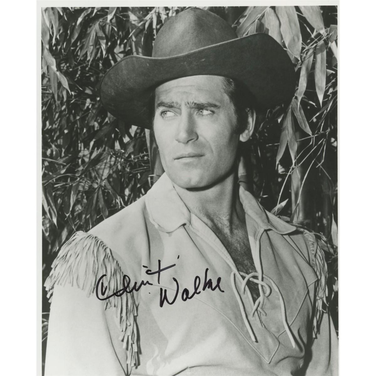 Clint Walker signed photo | EstateSales.org
