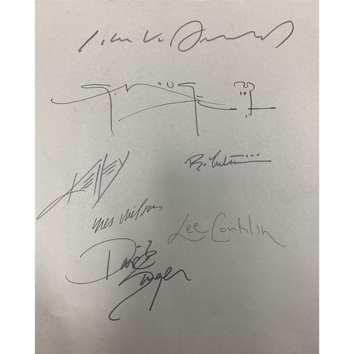 Stanley Mouse and comic artists signed page | EstateSales.org