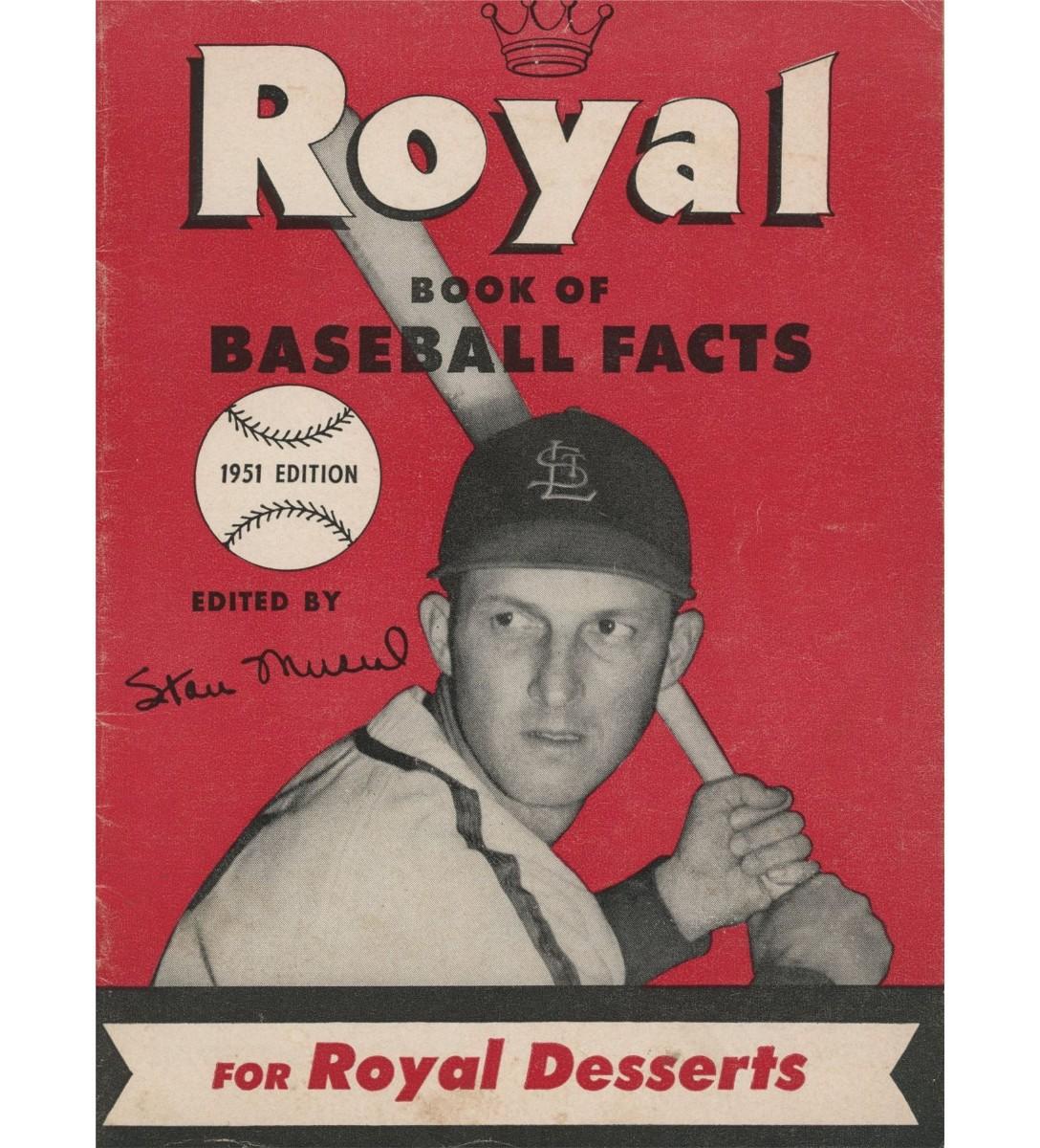 Stan Musial signed Royal Book of Baseball Facts | EstateSales.org