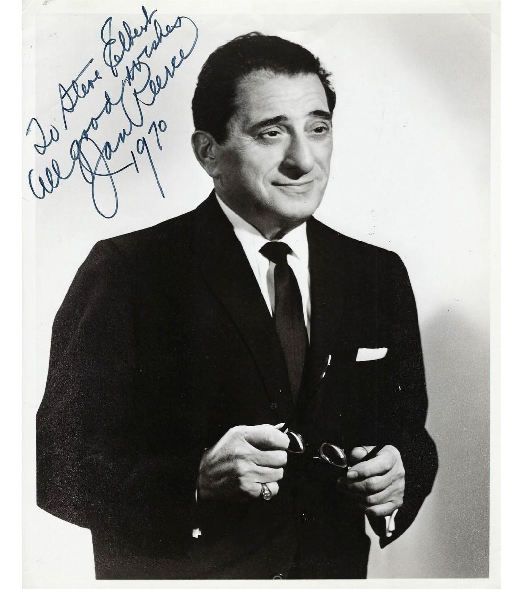 Jan Peerce signed photo | EstateSales.org
