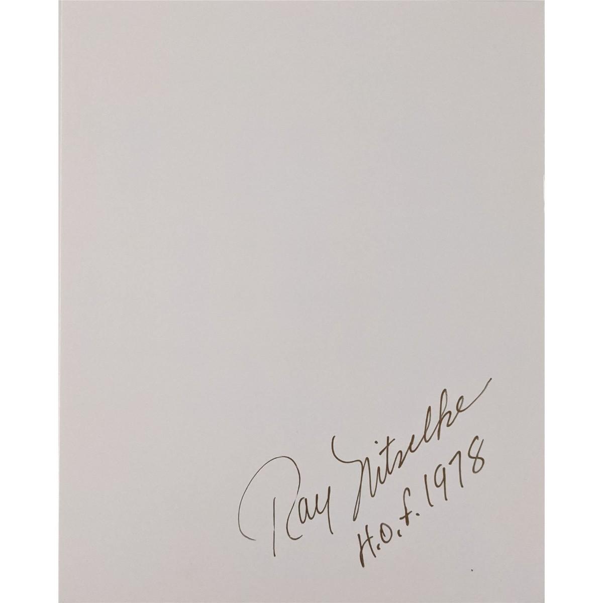NFL Hall Of Famer Ray Nitschke Autograph | EstateSales.org