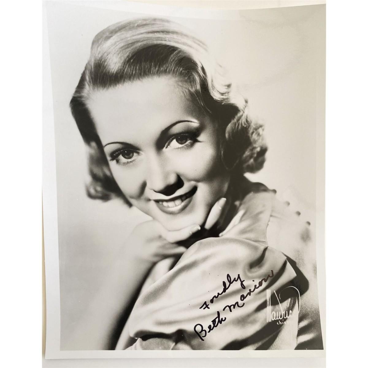 Trail of Terror Beth Marion signed photo | EstateSales.org