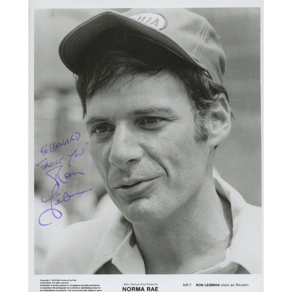 Angels in America Ron Leibman signed photo | EstateSales.org