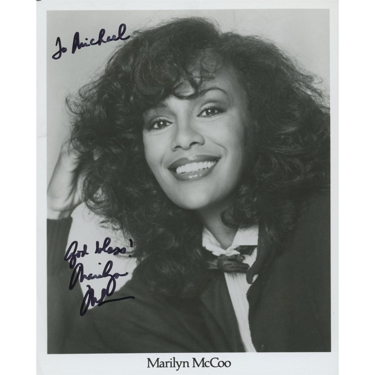 Marilyn McCoo "Solid Gold" signed photo | EstateSales.org