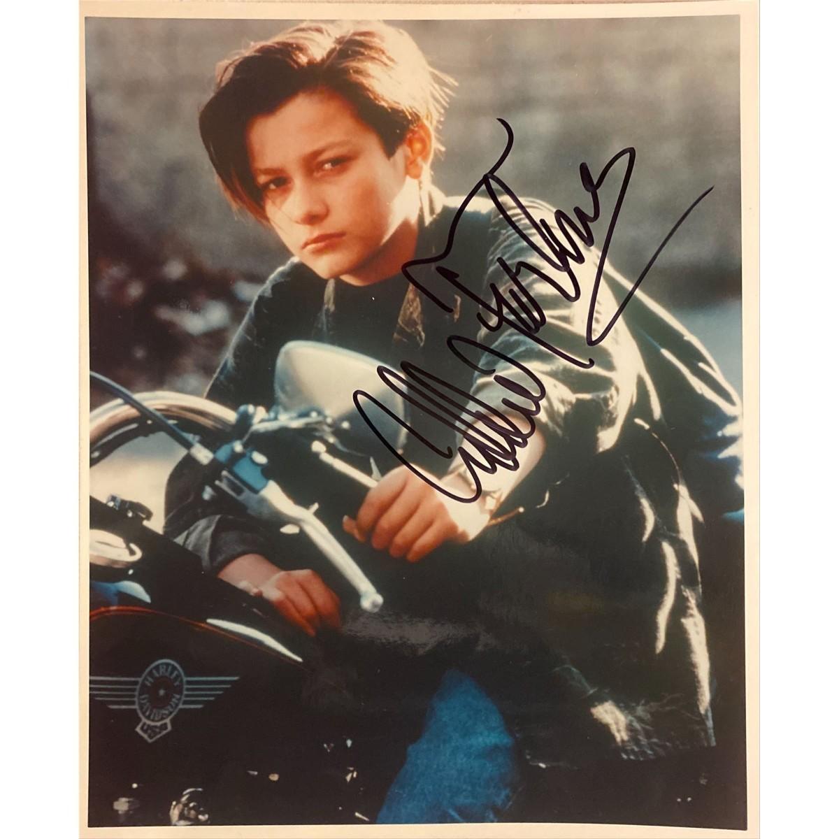 Terminator Edward Furlong signed movie photo | EstateSales.org