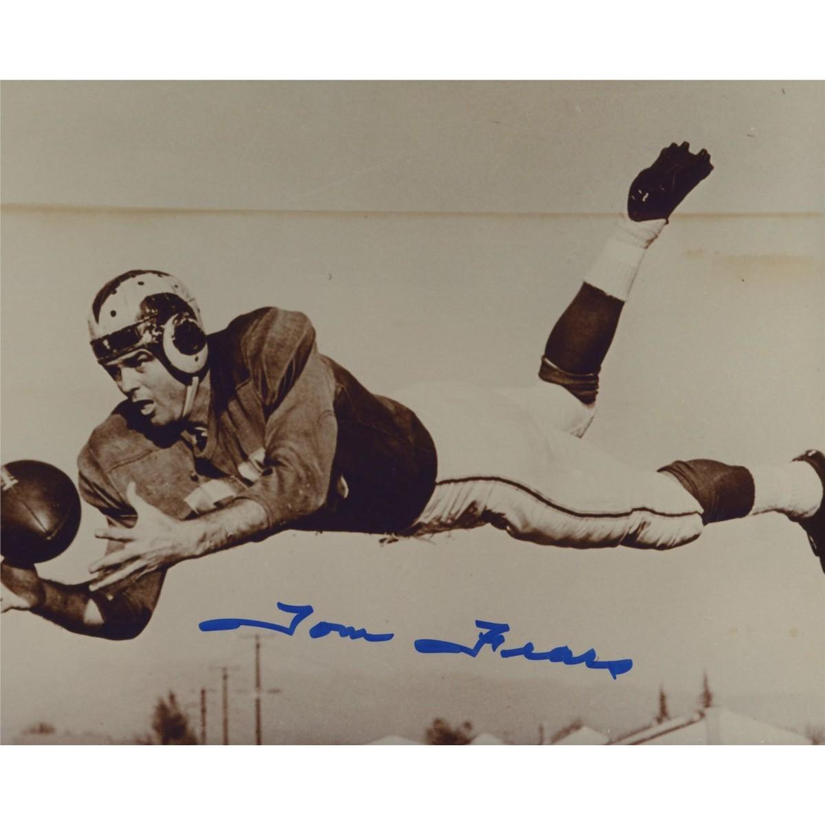 Tom Fears LA Rams signed photo | EstateSales.org