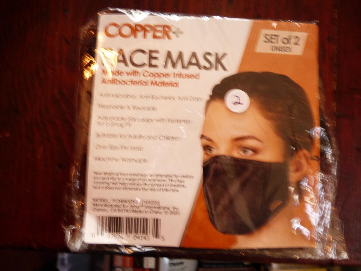 Copper and Face Masks | EstateSales.org