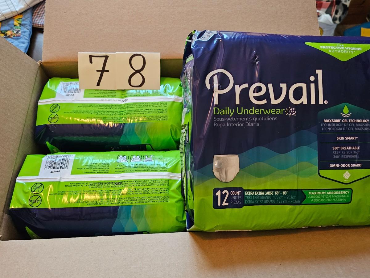 Prevail daily underwear | EstateSales.org
