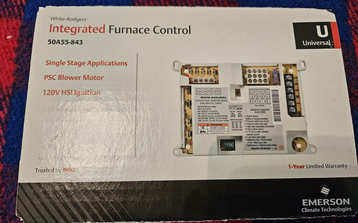 UNIVERSAL INTEGRATED FURNACE CONTROL | EstateSales.org