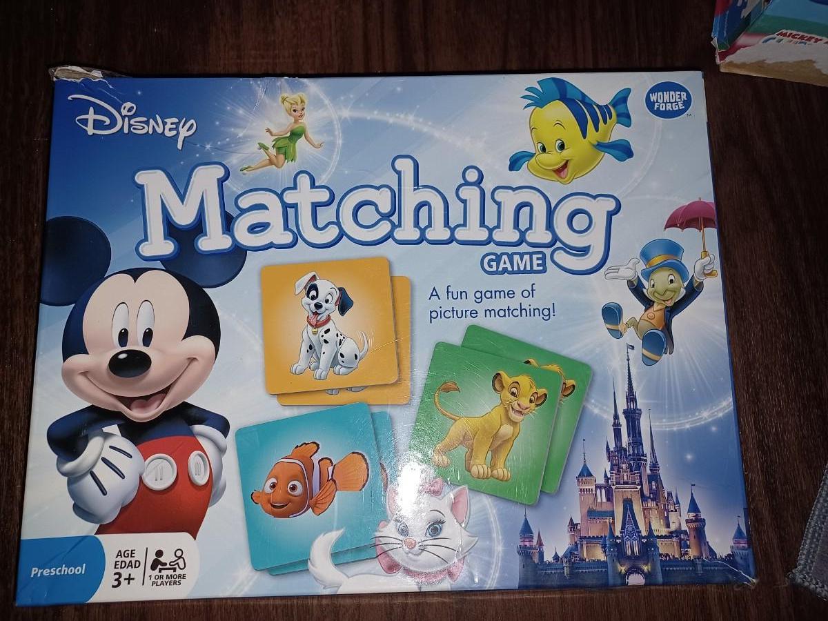 disney matching game | EstateSales.org