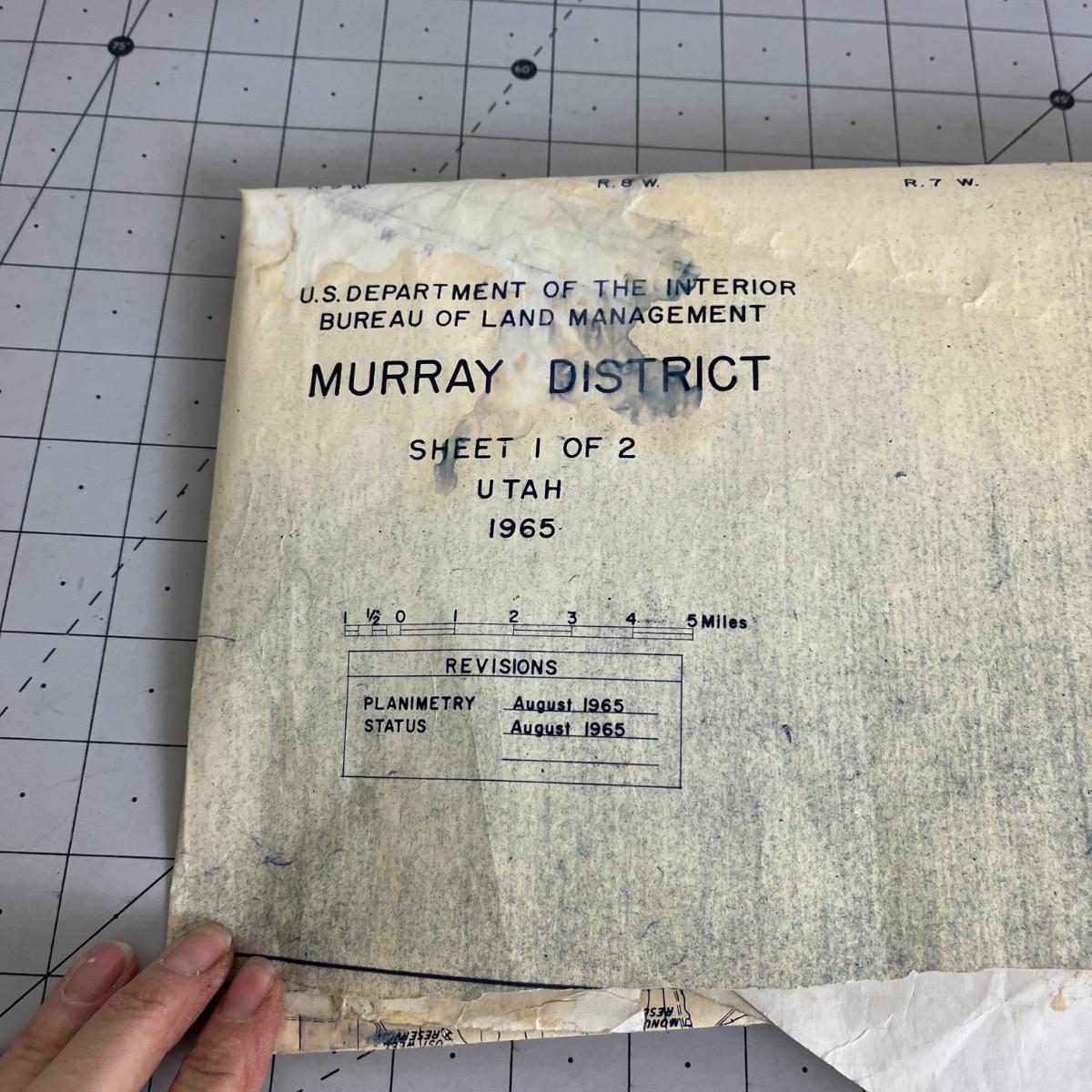 1965 Murray District Map | EstateSales.org