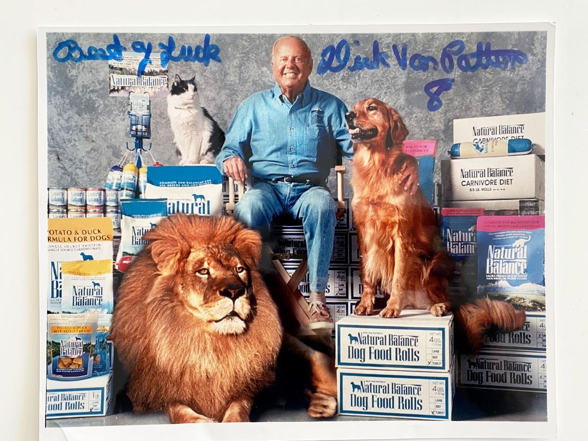 Dick Van Patten signed photo | EstateSales.org