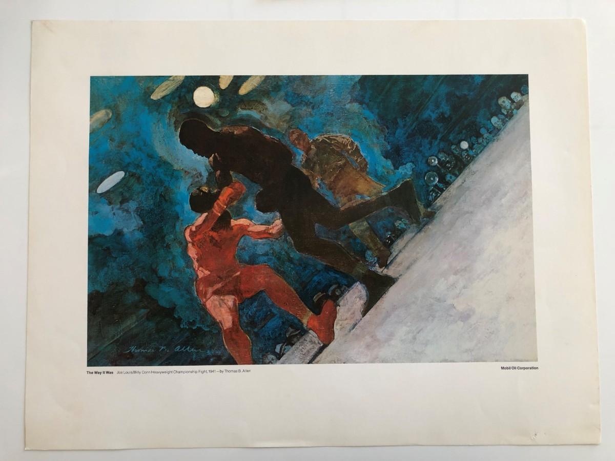 The Way It Was Art Series. Joe Louis - Billy Conn Heavyweight ...