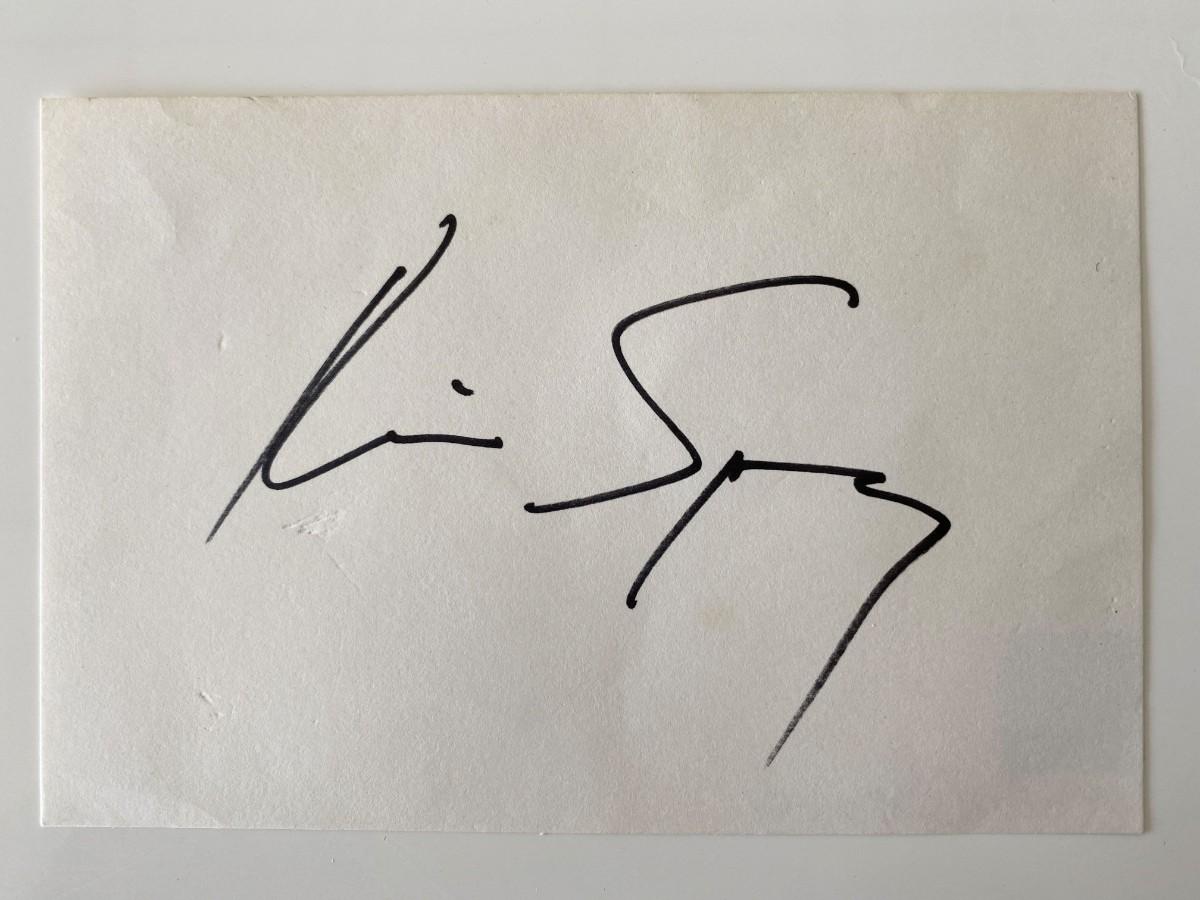 Kevin Spacey Signature Cut | EstateSales.org