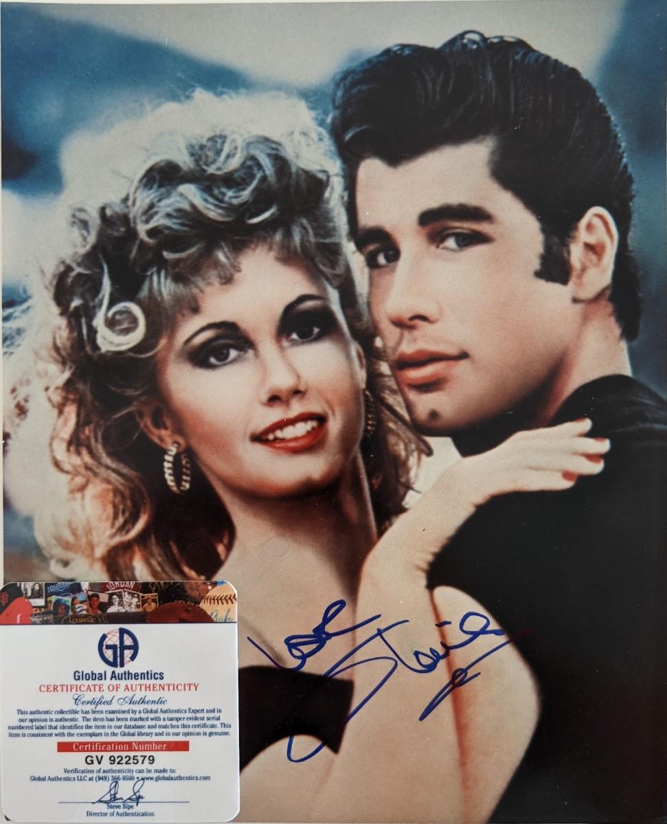 Olivia Newton John Signed Photo - Global Authentics Certified - 8x10 ...