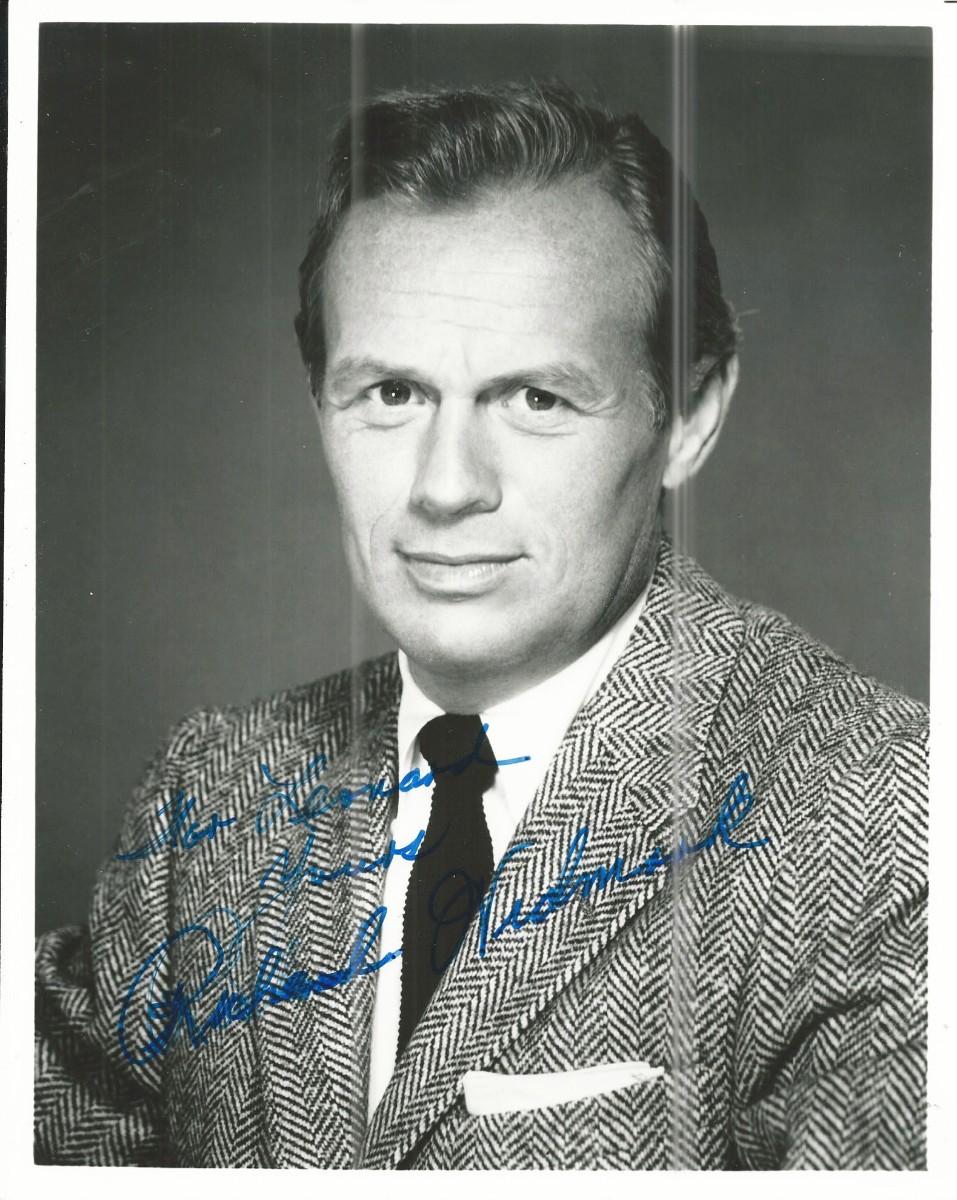Richard Widmark Signed Photo | EstateSales.org