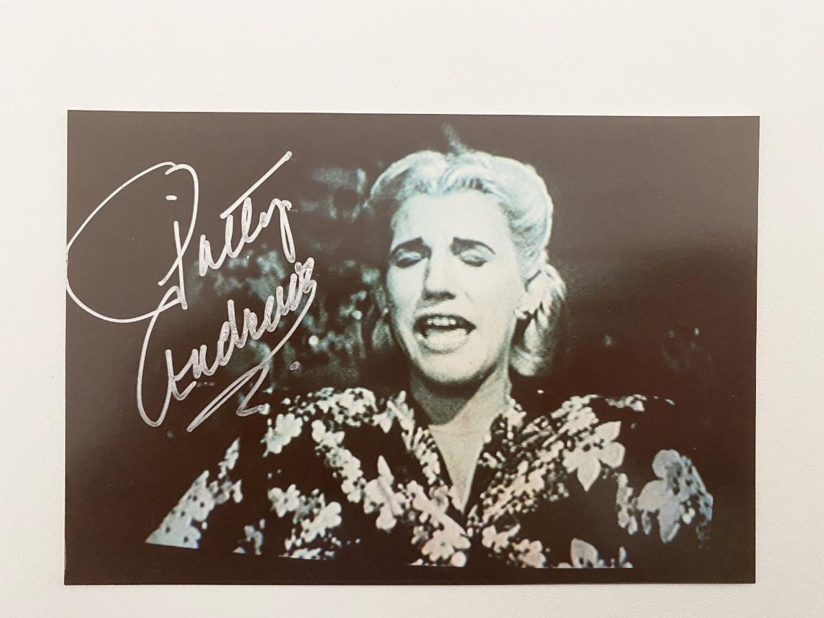 Patty Andrews signed photo | EstateSales.org