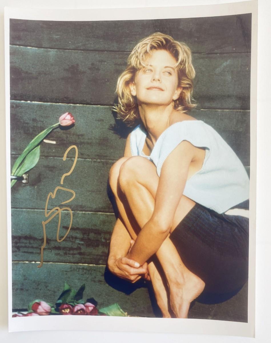 Meg Ryan signed photo | EstateSales.org