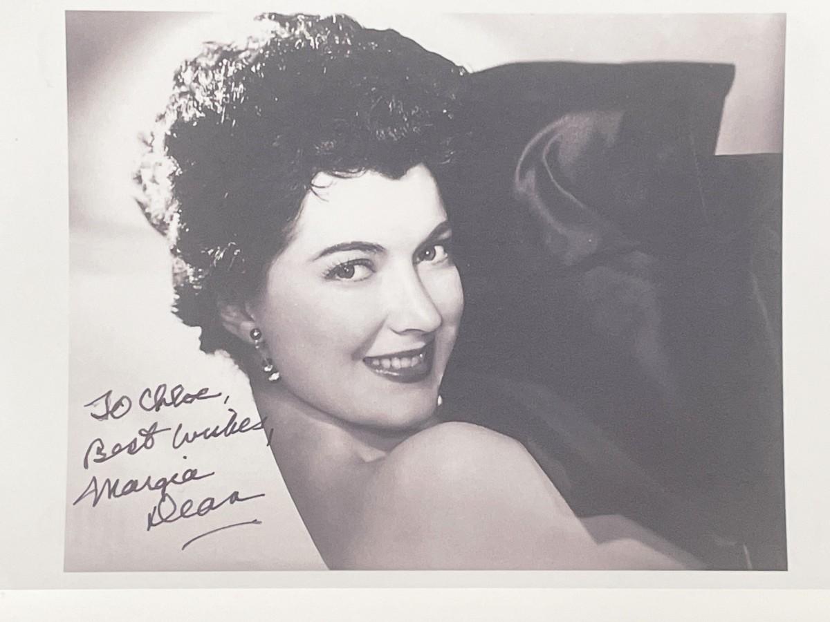 Actress Margia Dean signed photo | EstateSales.org
