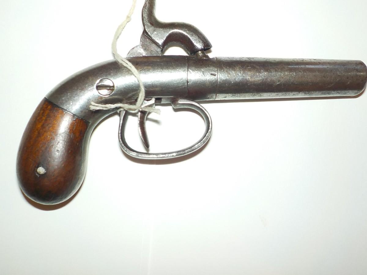 1860's Cap and Ball percussion 40 cal. Derringer/ German Made ...
