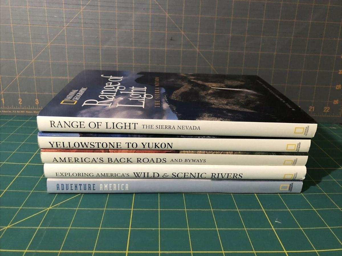 Lot of 5 National Geographic Books HCDJ American Journey | EstateSales.org