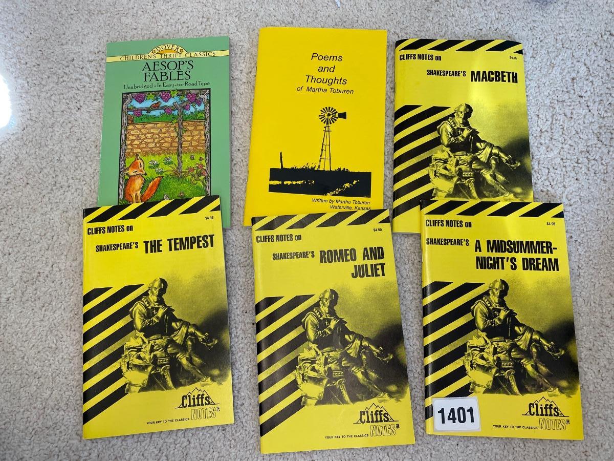 Shakespeare cliff notes | EstateSales.org