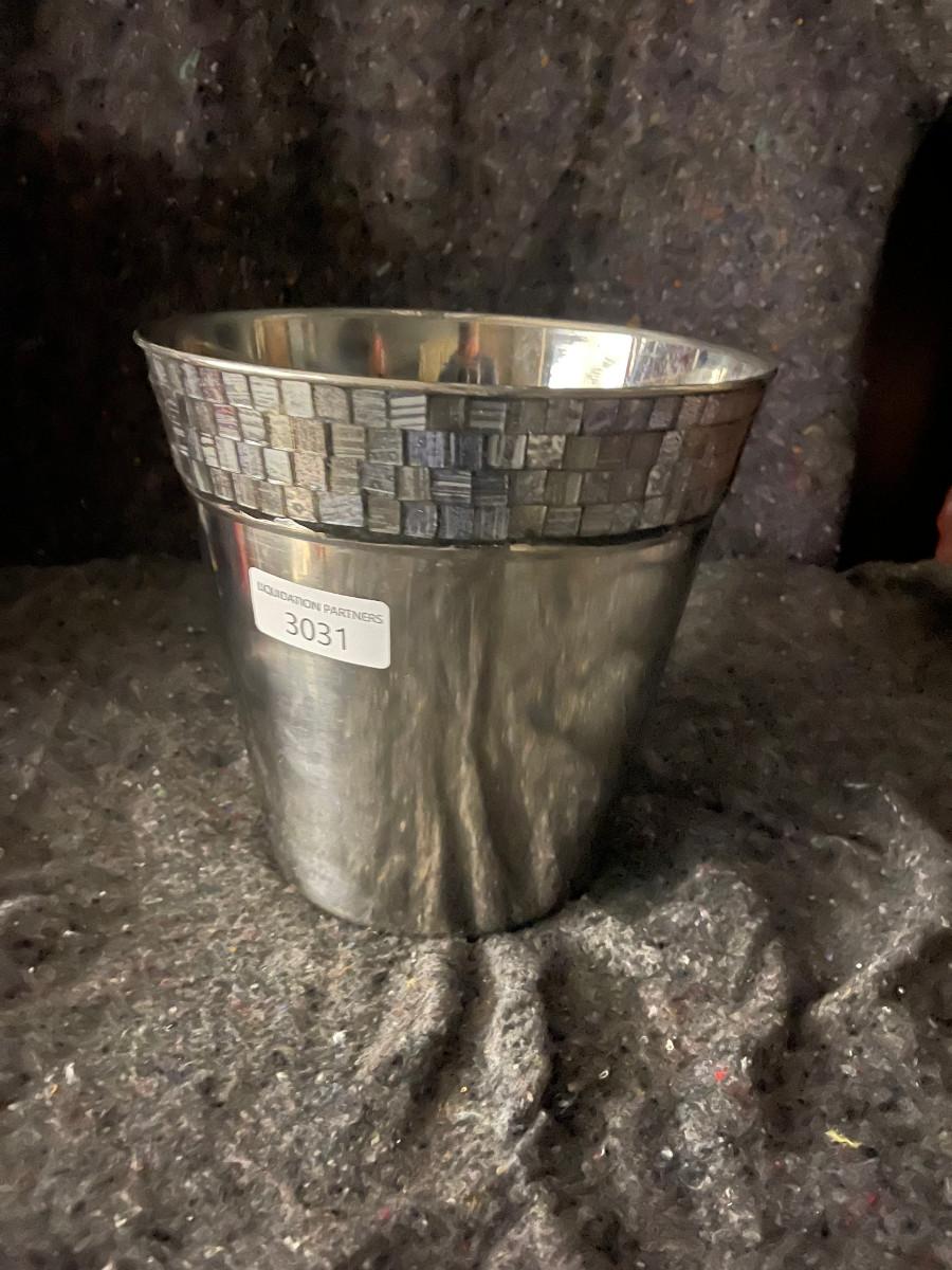 Metal Decorative Pot | EstateSales.org