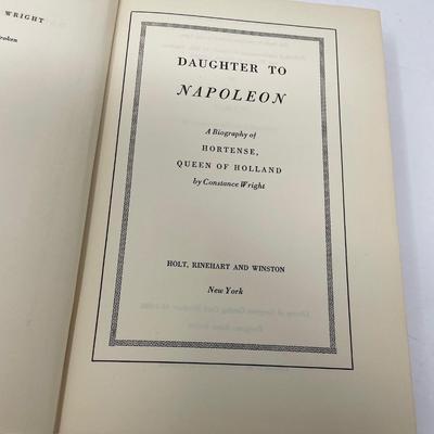 Constance Wright: Daughter to Napoleon. A Biography | EstateSales.org