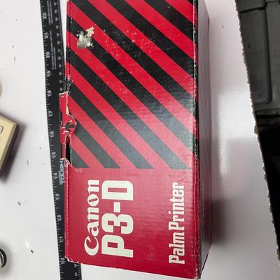 CANON P3-D CALCULATOR, STAPLER AND INK BOTTLE | EstateSales.org