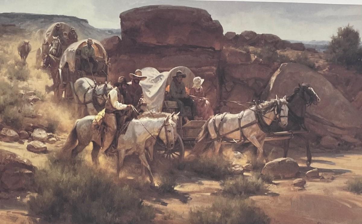 Wagon Train , by Gary Niblett 34 of 50 | EstateSales.org