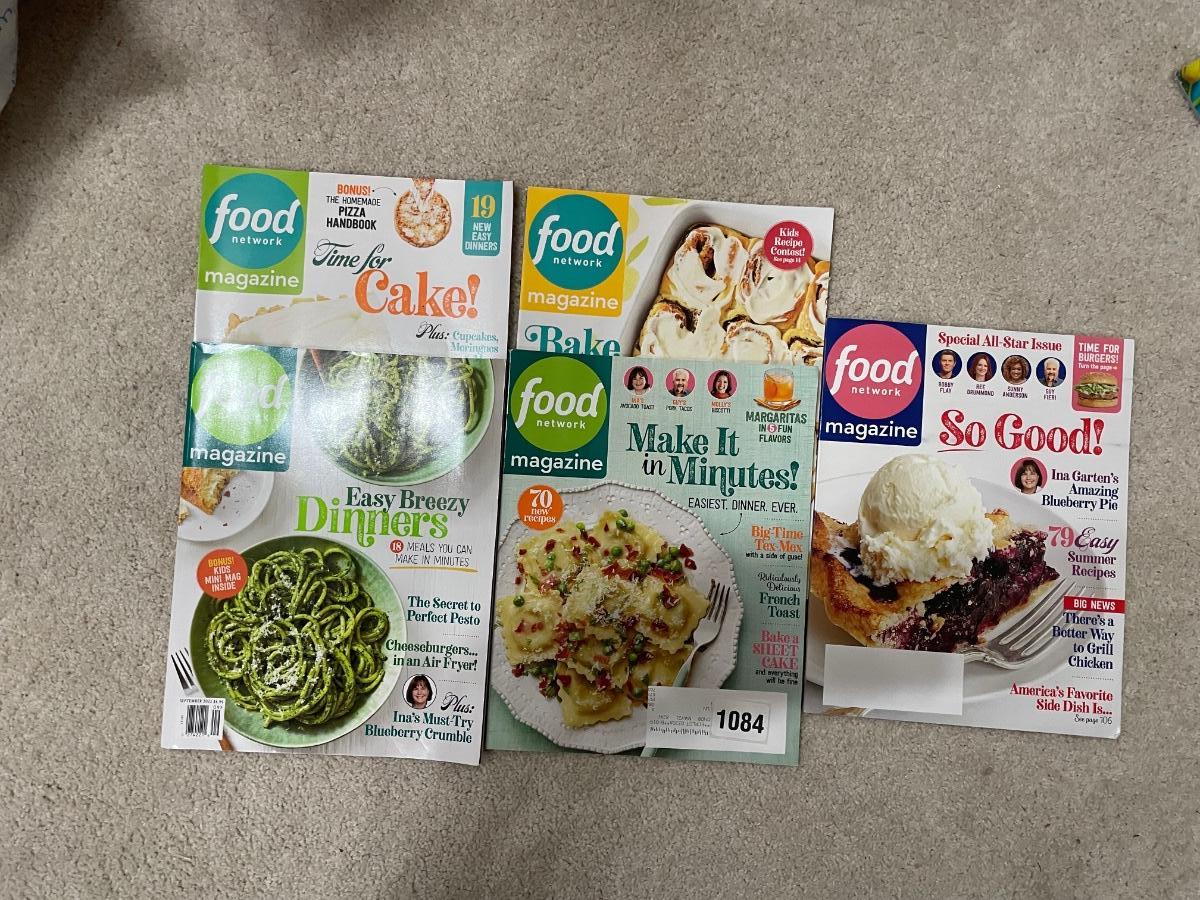 Food Network magazines | EstateSales.org