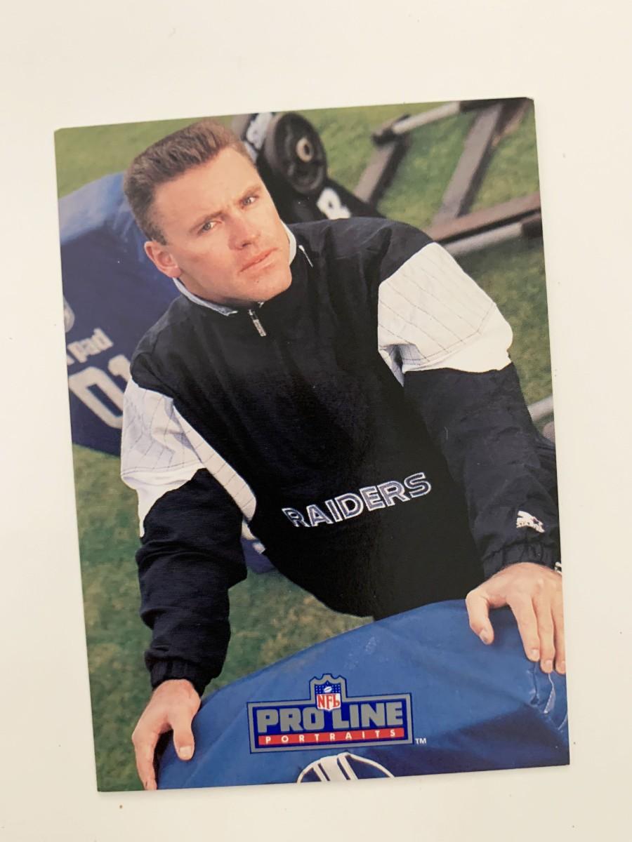 Howie Long NFL Pro Line Portraits Raiders Football Card | EstateSales.org