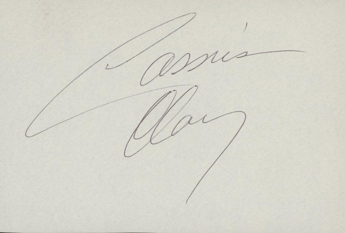 Cassius Clay Signature Cut