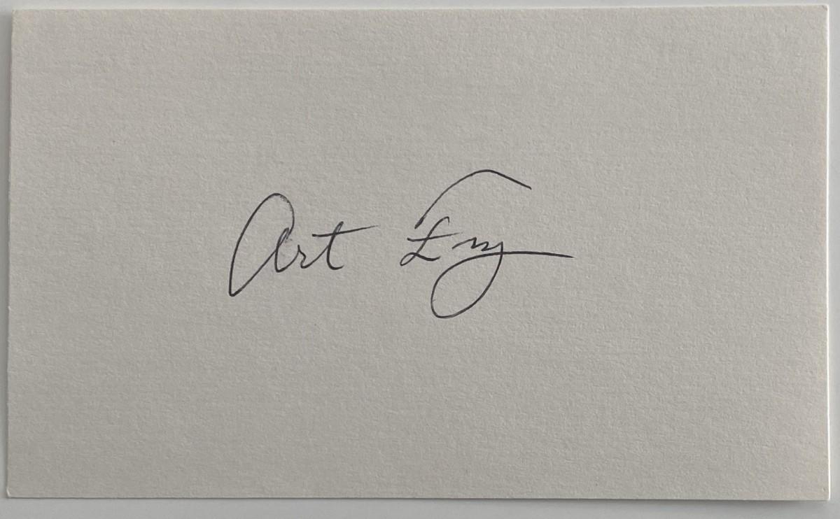 Post-it Note Art Fry original signature. | EstateSales.org