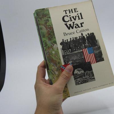The Civil War Bruce Catton Vintage American Heritage Press Paperback ...