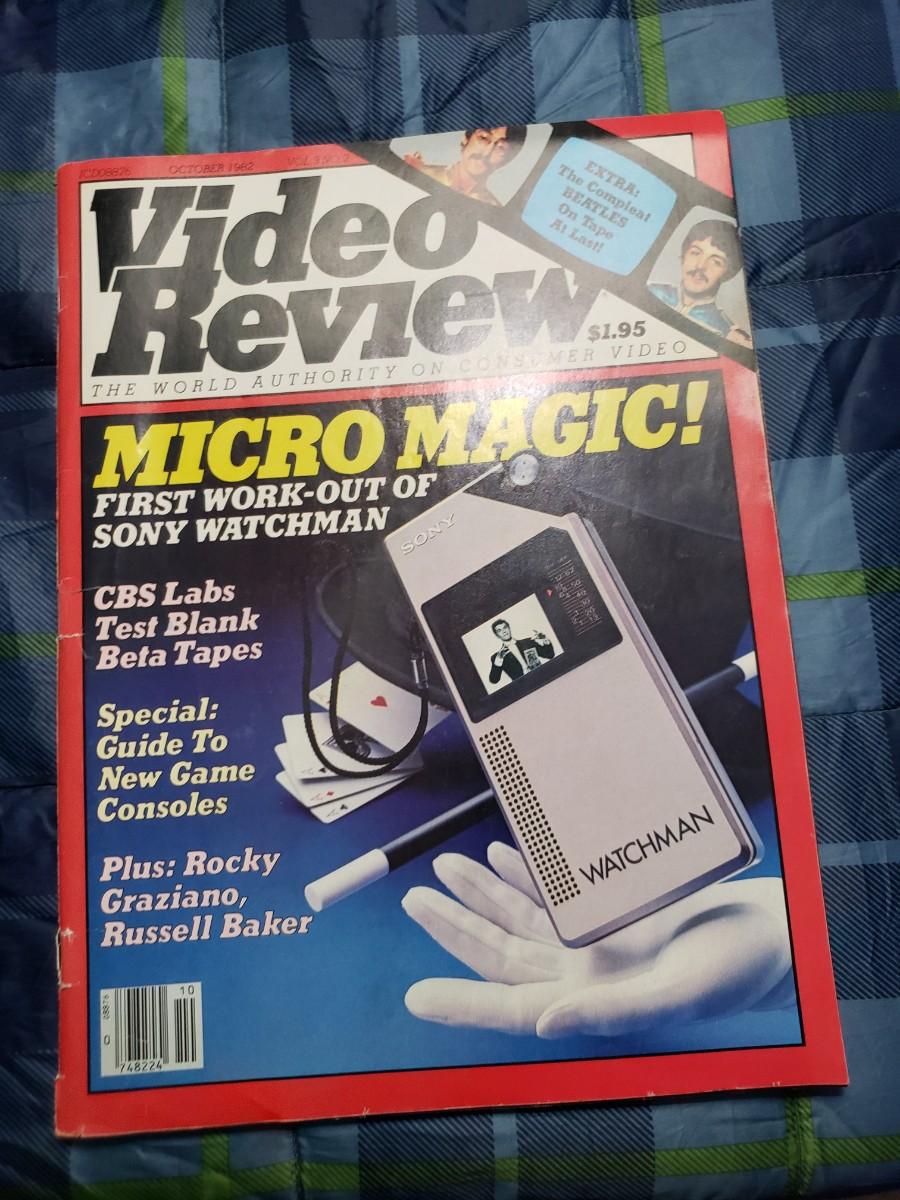 Video review magazine 1982 | EstateSales.org