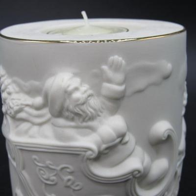 Lenox American by Design Radiant Light Santa Votive | EstateSales.org