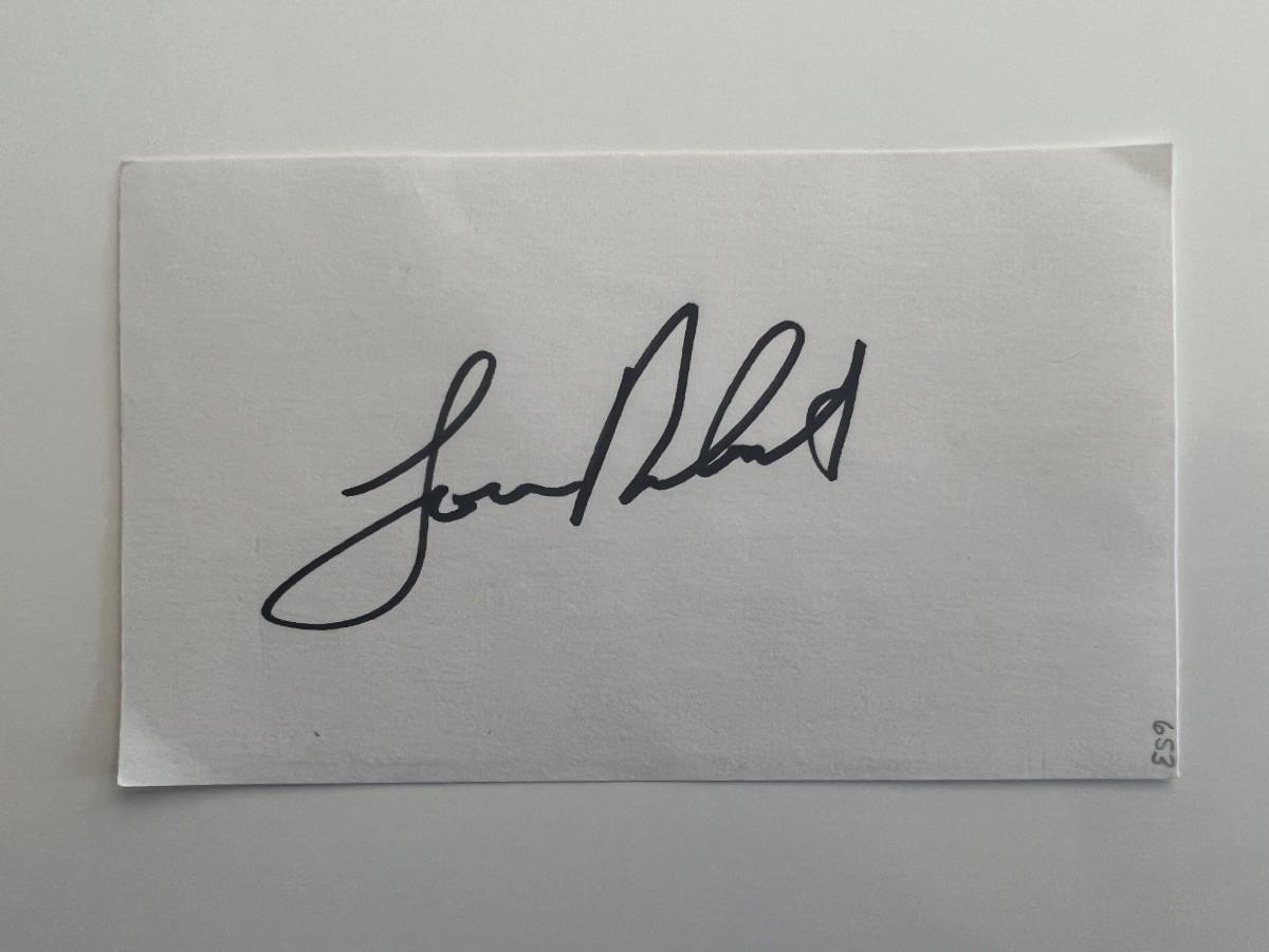 PGA Pro Golfer Loren Roberts original signature | EstateSales.org