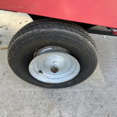 LOAD HOG STEEL UTILITY DUMP CART | EstateSales.org