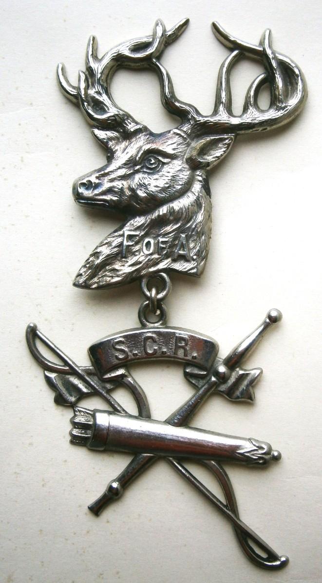 Vintage F. of A. (Foresters of America) Elk Head Pin | EstateSales.org